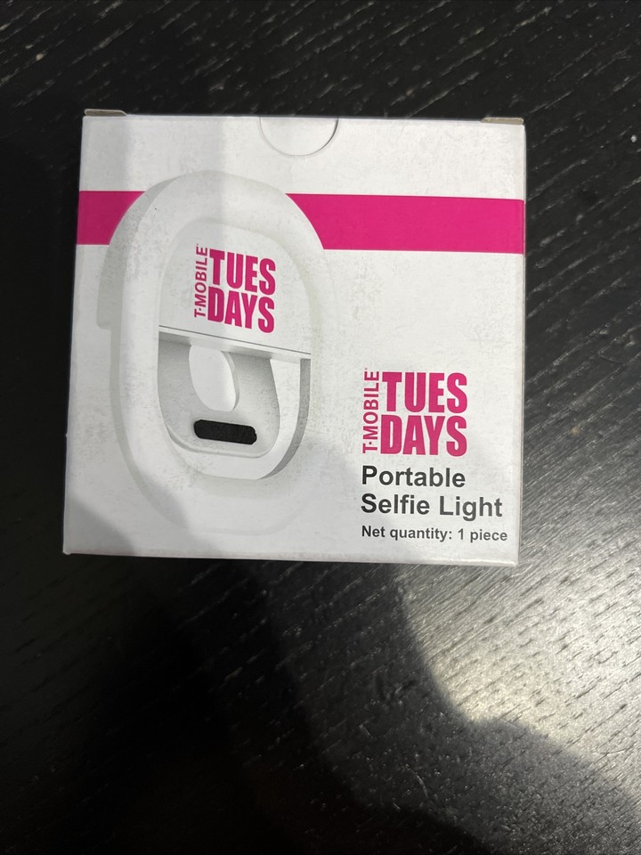 T Mobile Tuesdays Portable Selfie Light NEW and UNOPENED! | eBay