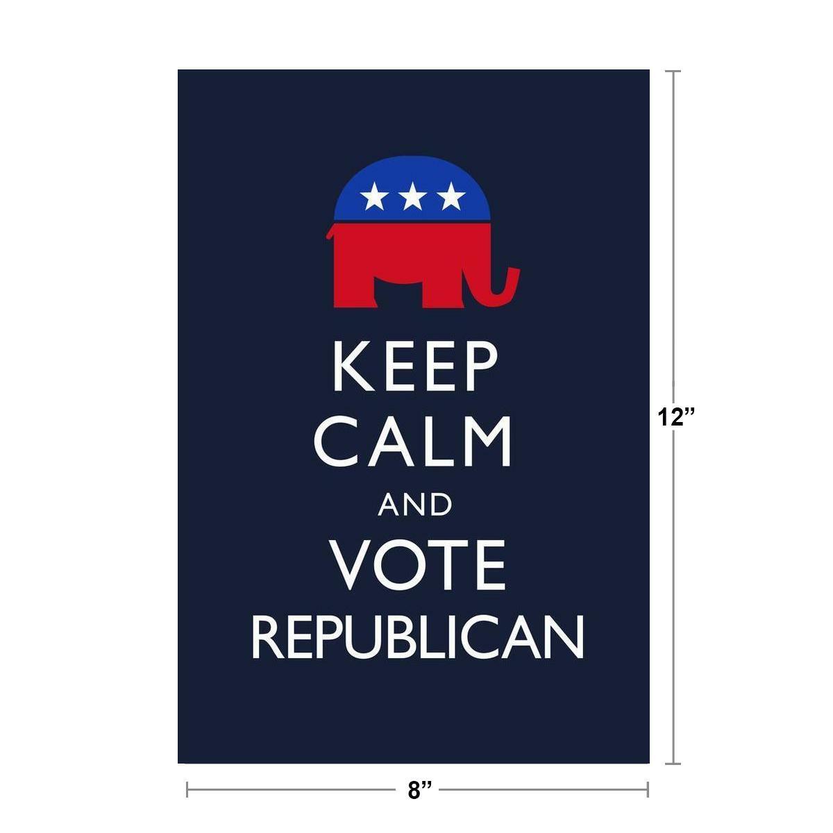 Keep Calm And Vote Poster