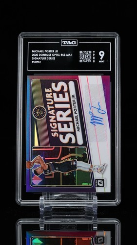 2020 Donruss Optic Michael Porter Jr Signature Auto Purple #SS-MPJ TAG ...
