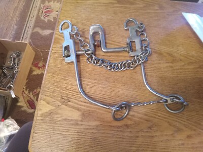 Paso Fino bit Peruvian stainless bit stainless steel high port 4 3/4 in ...