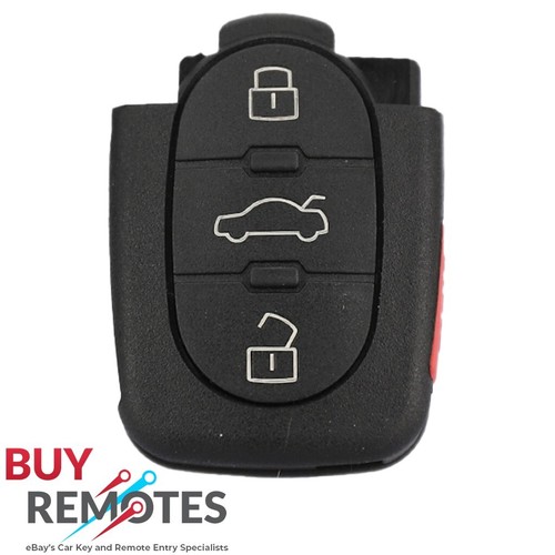 Audi Replacement Car Key Button Case for Allroad Quattro, Cabriolet ...