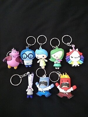 Inside Out Figural Keyring Set | eBay