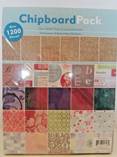 Chipboard Pack for Scrapbooking & Paper Crafts, Over 1200 Pieces | eBay