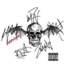 Avenged Sevenfold Band X5 The Rev Signed 10x8 PP Repro Photo for sale ...