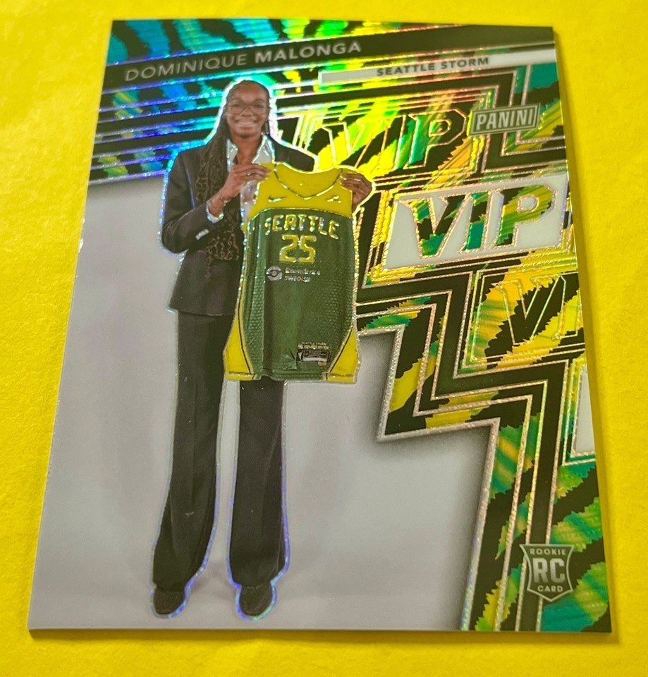 Dominique Malonga 2025 Panini VIP Gold Pack BAJA PRIZM SP Rookie #RC2 ...