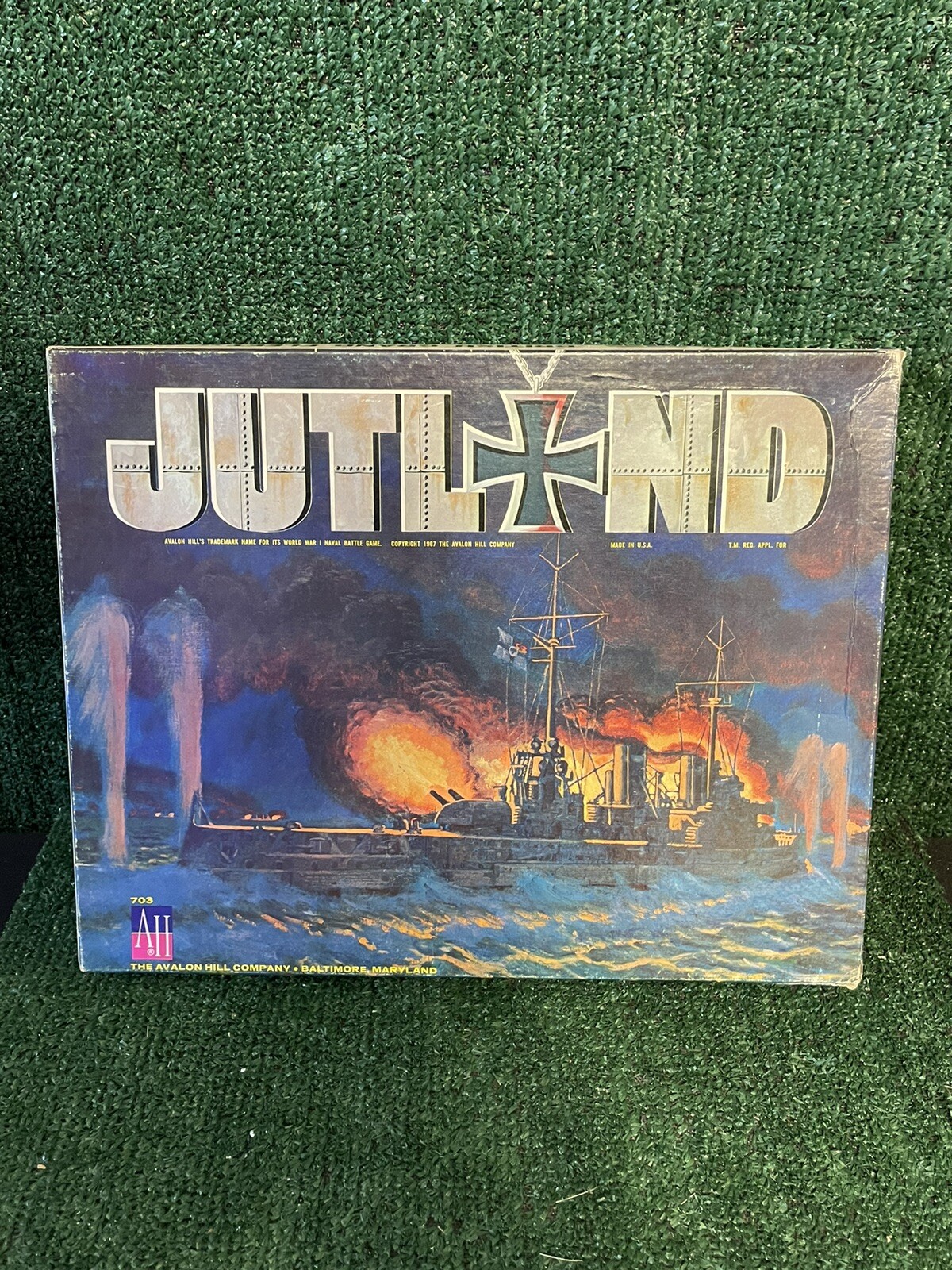 Jutland WWI British German Fleet Naval Board Game By Avalon Hill. 100 ...
