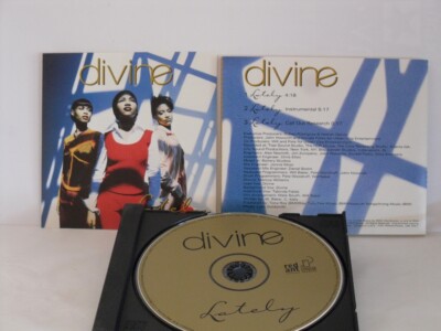 Divine - Lately Promotional ONLY CD Single - PROR54-2 ** Free Shipping ...