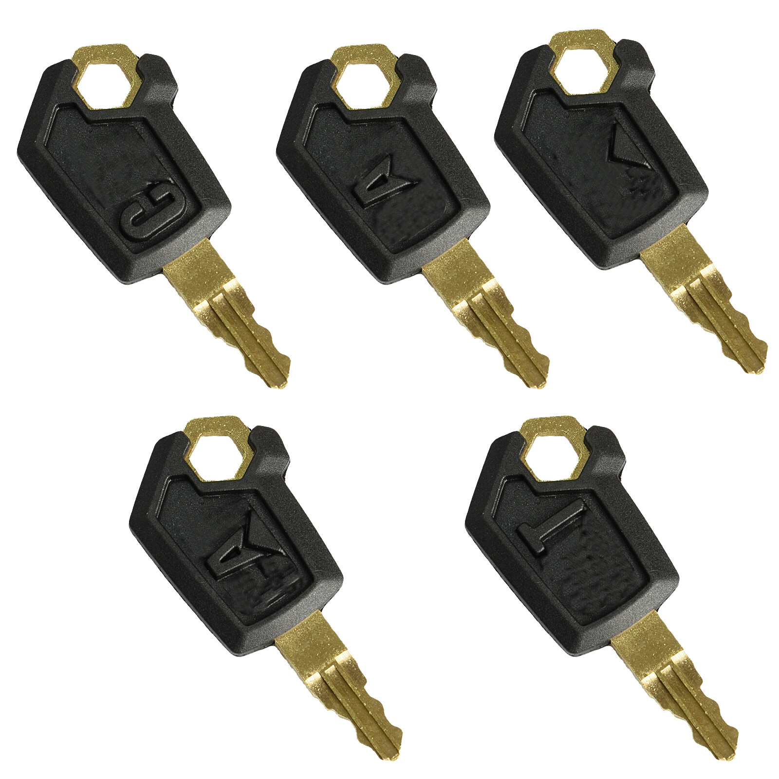 5 Keys For Caterpillar Equipment Ignition Key CAT 5P8500 Excavator ...
