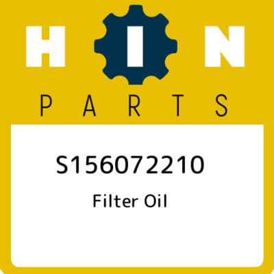 S156072210 Hino Filter oil S156072210, New Genuine OEM Part | eBay