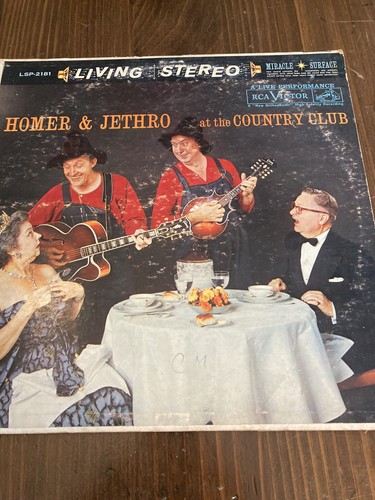 Homer and Jethro at the Country Club LP RCA 1960 - Good + | eBay