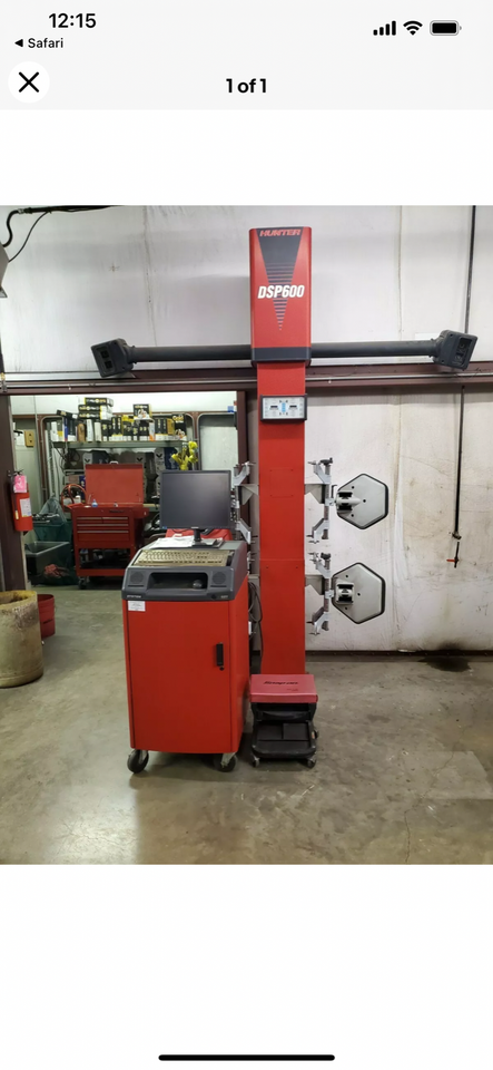 Hunter Scissor Wheel Alignment rack and DSP600 Camera system | eBay
