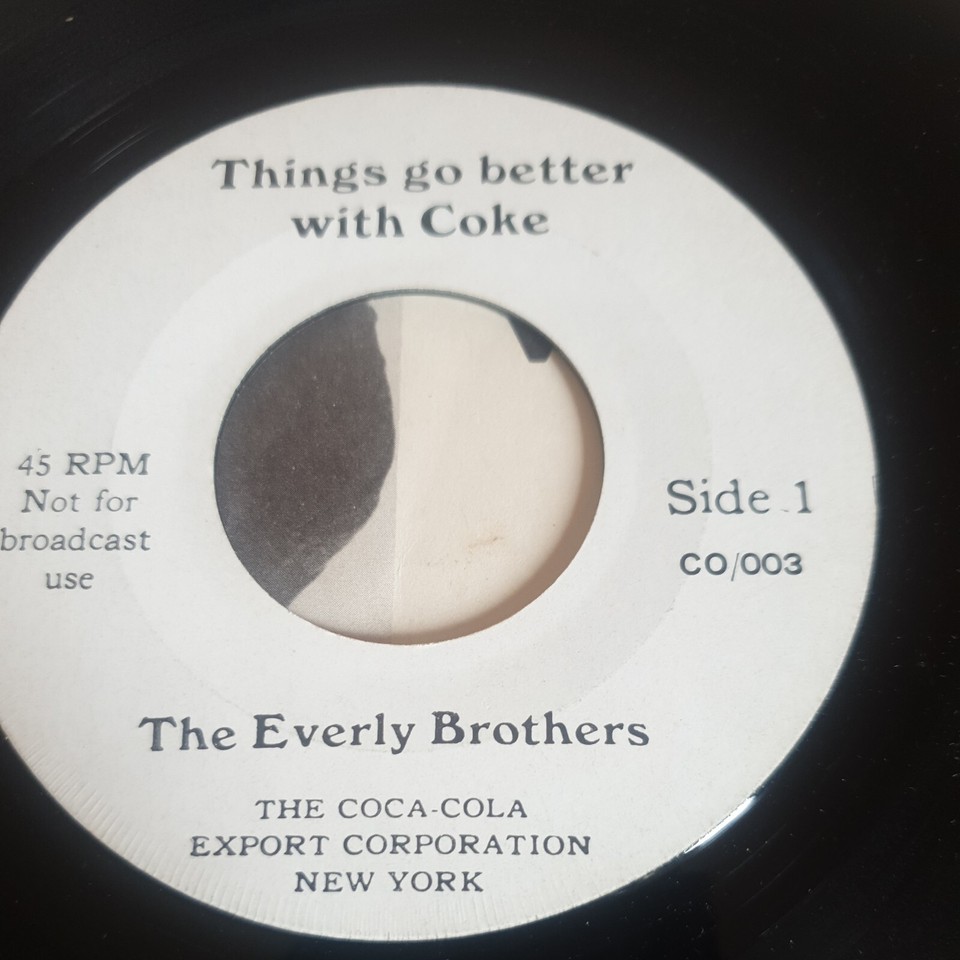 Petula Clark the Everly Brothers Things Go Better Witj Coke Coca Cola ...