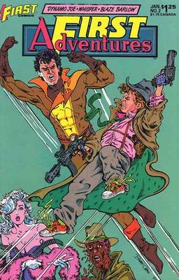 First Adventures #2 VF; First | Dynamo Joe Whisper Blaze Barlow - we ...