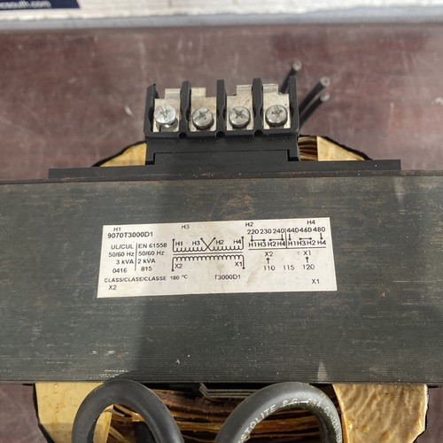 Square D Control Transformer 9070T3000D1 3 Kva 220/230/240-440/460/480 ...