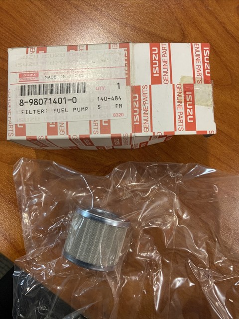 Isuzu Fuel Pump Filter System 8-98071401-0 8980714010 for sale online ...
