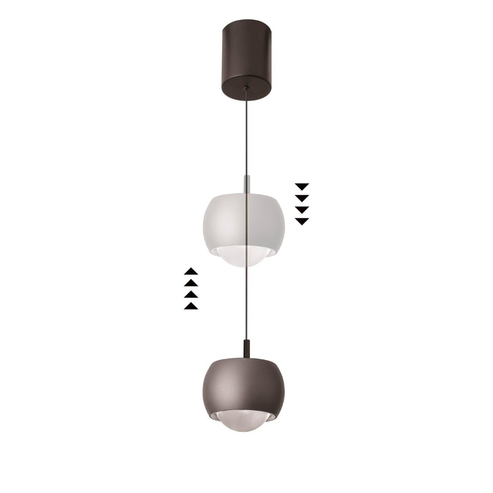 Modern Design LED Suspension Chandelier Matte Coffee MN-297 | eBay