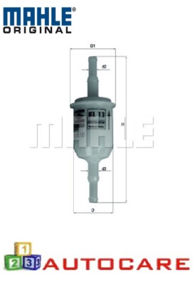 Mahle Fuel Filter KL13OF Replacement For G4164 WF8128 OE 77000151 KL13 ...