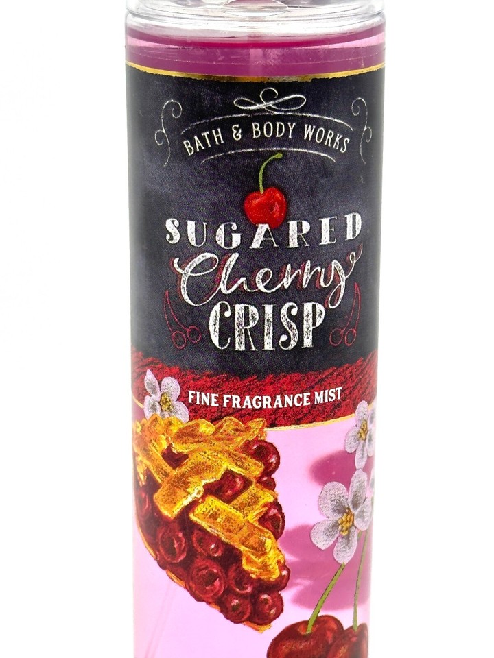 NEW 1 BATH & BODY WORKS SUGARED CHERRY CRISP BODY MIST FRAGRANCE SPRAY ...