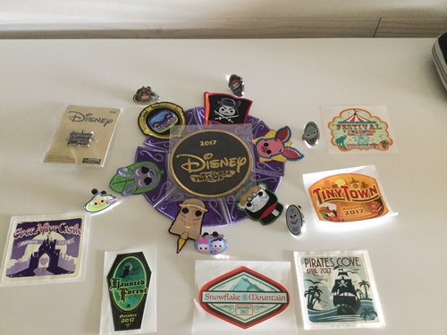 Disney Patch And Pin Set | eBay