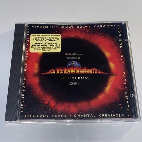 Armageddon The Album Various Artists Soundtrack Aerosmith ZZ Top Bob ...