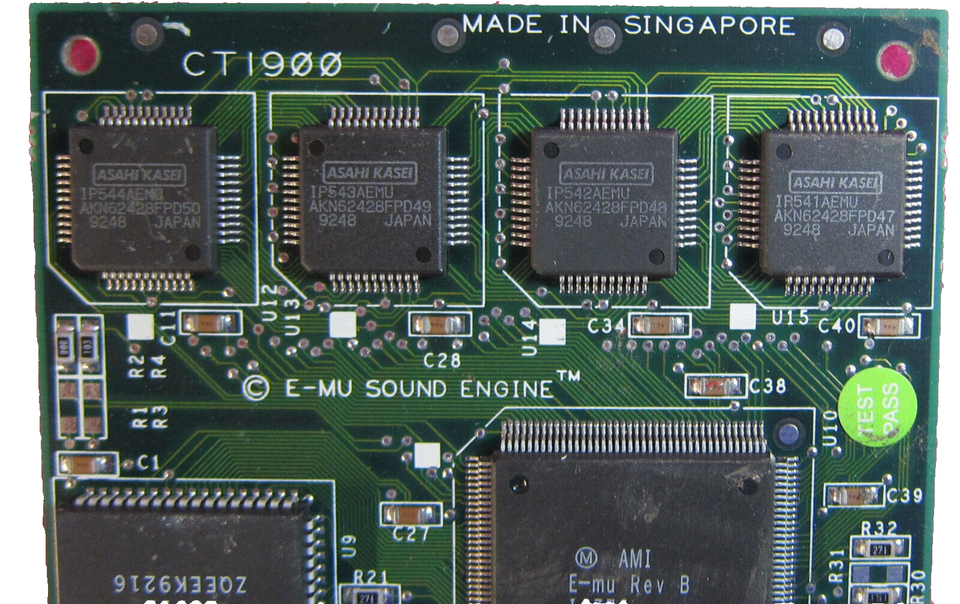 Vintage VERY RARE Creative Wave Blaster CT1900 E-MU Sound Engine Daughter Card | eBay