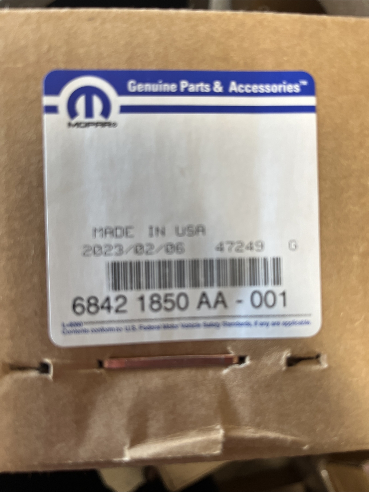 Engine Crankshaft Seal Retainer Mopar 68421850AA for sale online | eBay