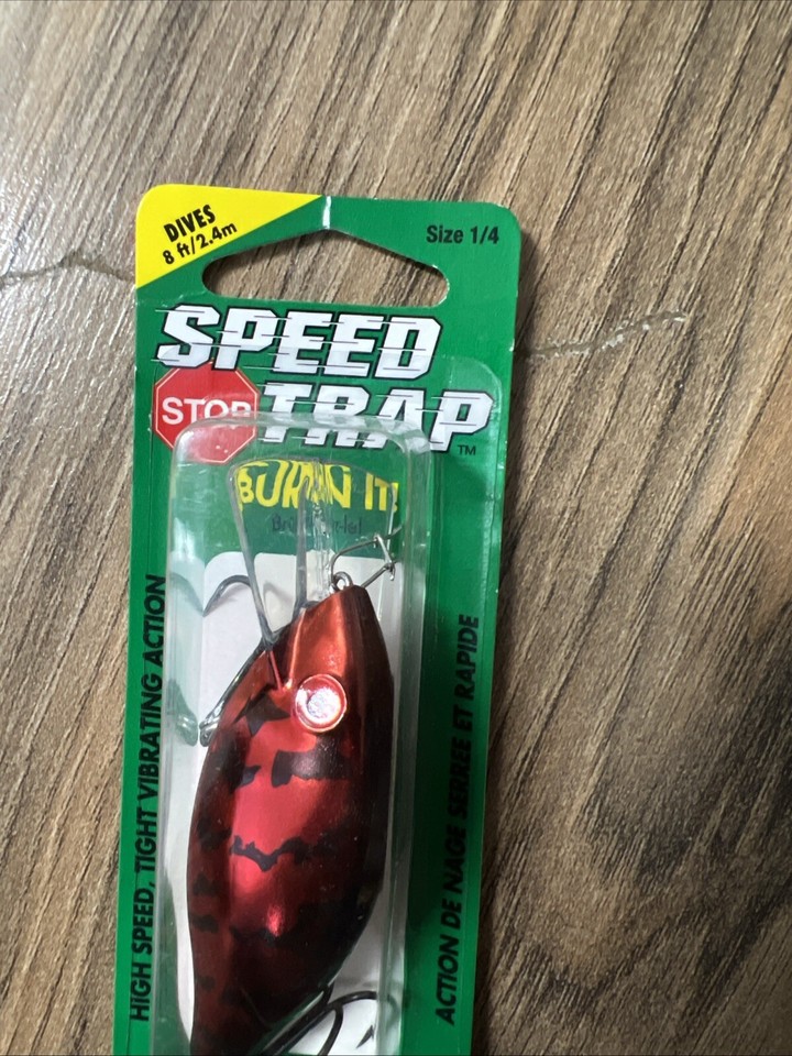 NIP Luhr Jensen Speed Trap High speed 1/4 Dives 8ft Fishing Bait | eBay