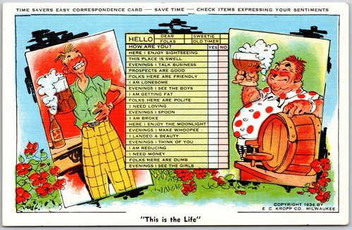 This is the Life, Time Savers Card, Comic - Postcard | eBay