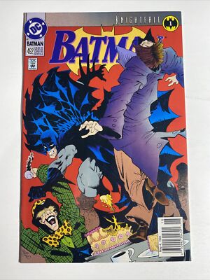 Batman 492 NEWSSTAND Variant DC Comics - Knightfall Kelley Jones Bane ...