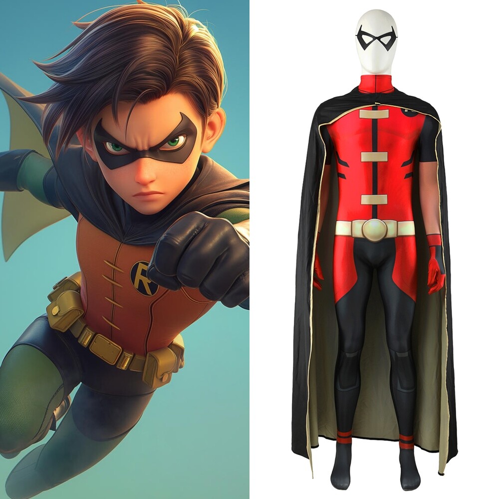 Young Justice Robin Cosplay Costume Robin Cosplay! #teentitanscosplay