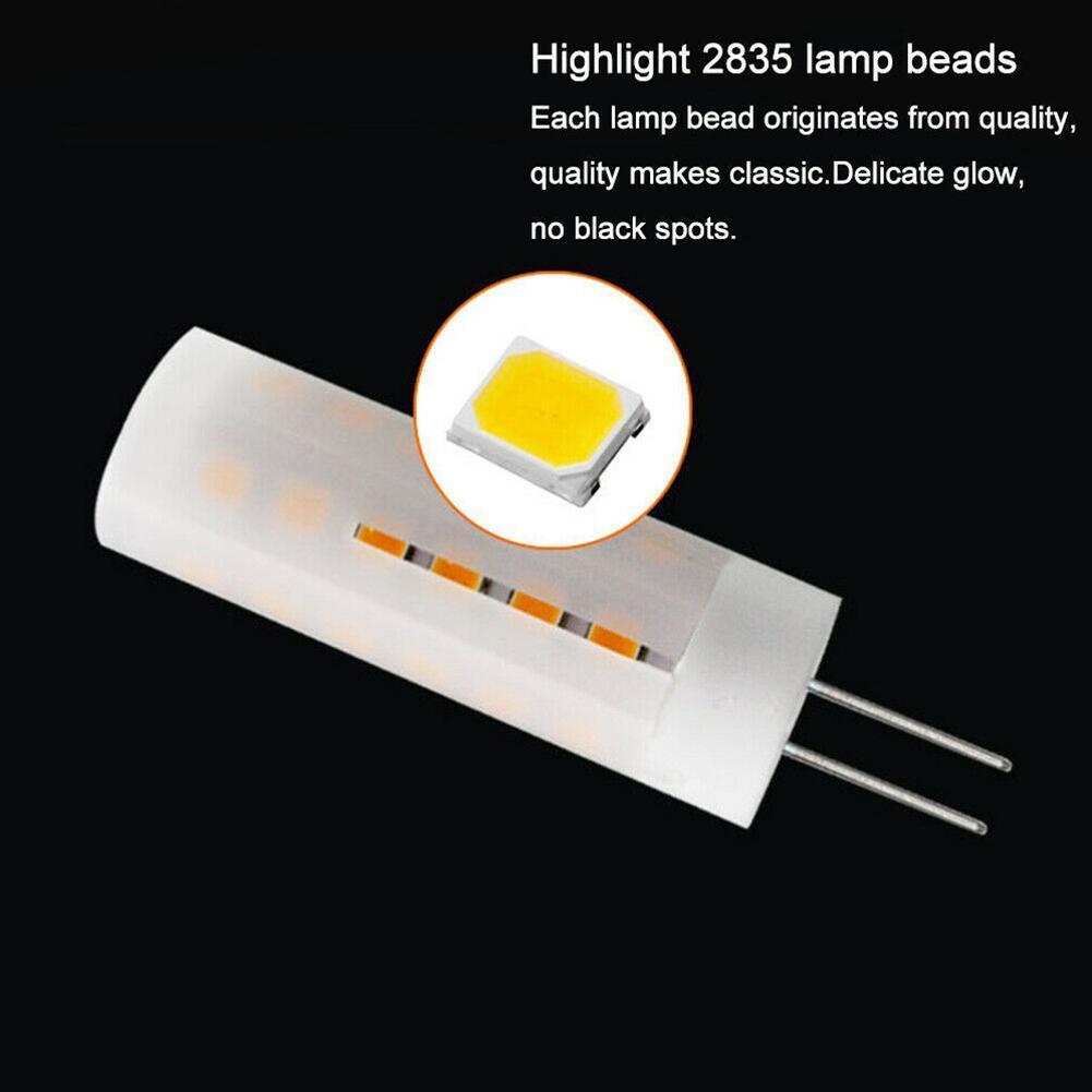 G4 Flicker Flame Light 12V LED 2W Burning Light Bulb Fire Decor Effect ...
