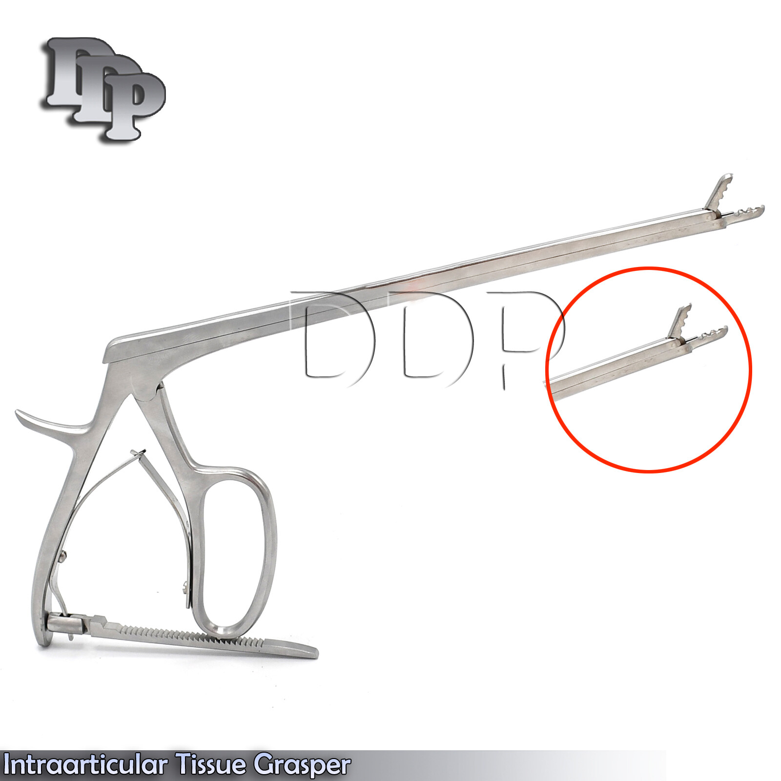 Intraarticular Tissue Grasper/Rongeur with Locking Ratchet Orthopedic ...