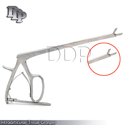 Intraarticular Tissue Grasper/Rongeur with Locking Ratchet Orthopedic ...