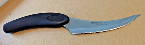 Miracle Blade III Perfection Series 7” FILET Serrated Curved Knife ...