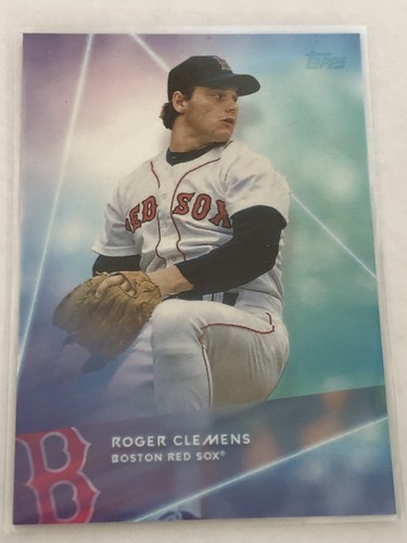 2020 Topps X Steve Aoki #16 Roger Clemens Boston Red Sox NEAR MINT ...