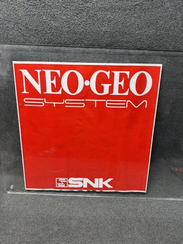 Large Neo Geo Freak System SNK Decal Sticker Poster Fast Free Shipping ...