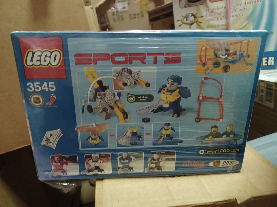 New LEGO Sports: Puck Feeder (3545) NHL HOCKEY New Factory Sealed RARE ...