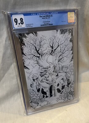 The Last Witch #2 Boom! Box CGC 9.8 Virgin Cover - Corona Sketch Cover ...