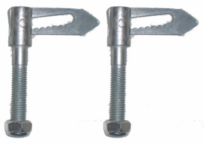Pair Anti Rattle Tailgate Latches Gravity Bolt On Trailer Truck Ute ...