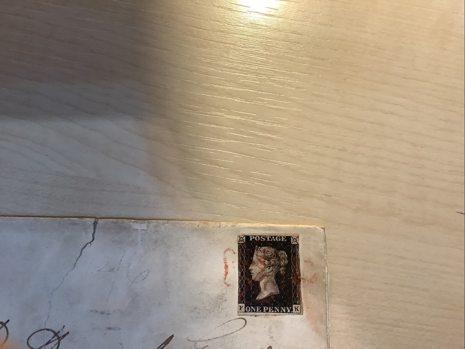 Penny 1d Black On Cover our ref 660 | eBay UK