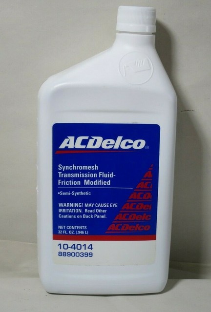 ACDelco 10-4014 Friction Modified Synchromesh Manual Transmission Fluid ...