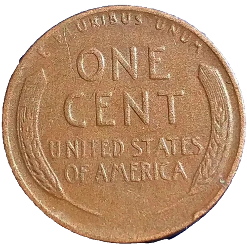 1944 P Lincoln Cent Average Circulated Condition Copper Penny San ...