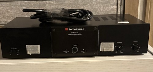AudioSource AMP102 Stereo Power Amplifier 2 Channel 50W - Tested ...