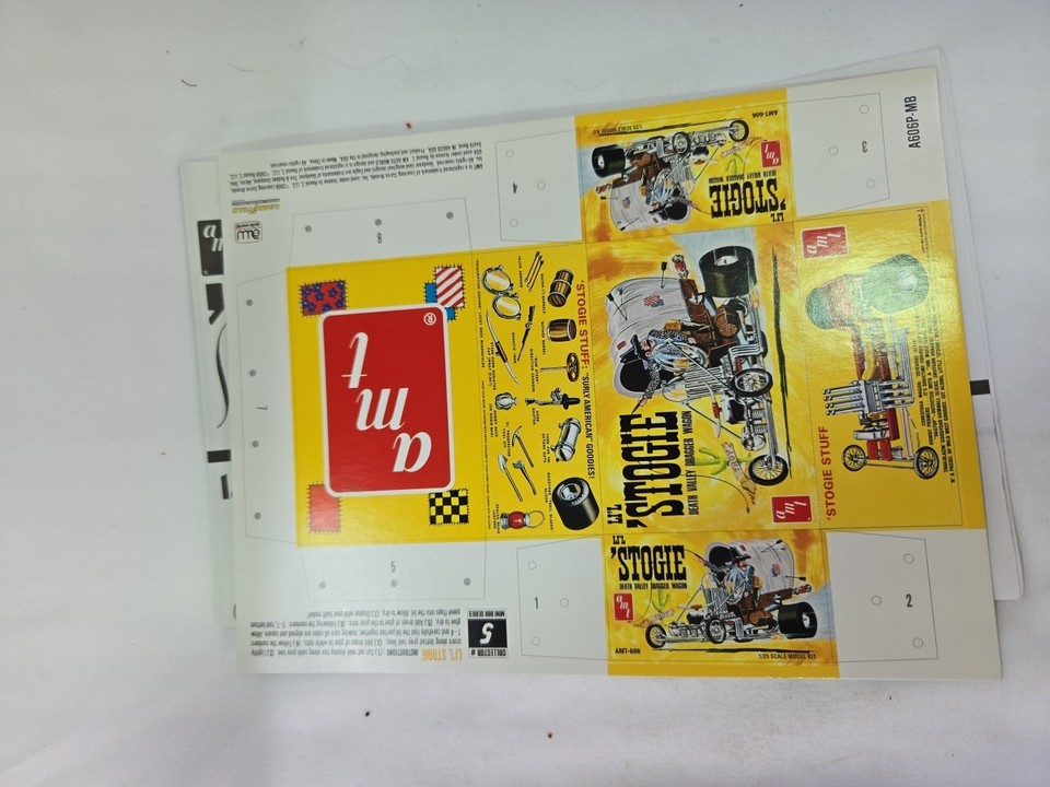 AMT Li’l ‘Stogie Death Valley Dragger Wagon Car Model Kit | eBay