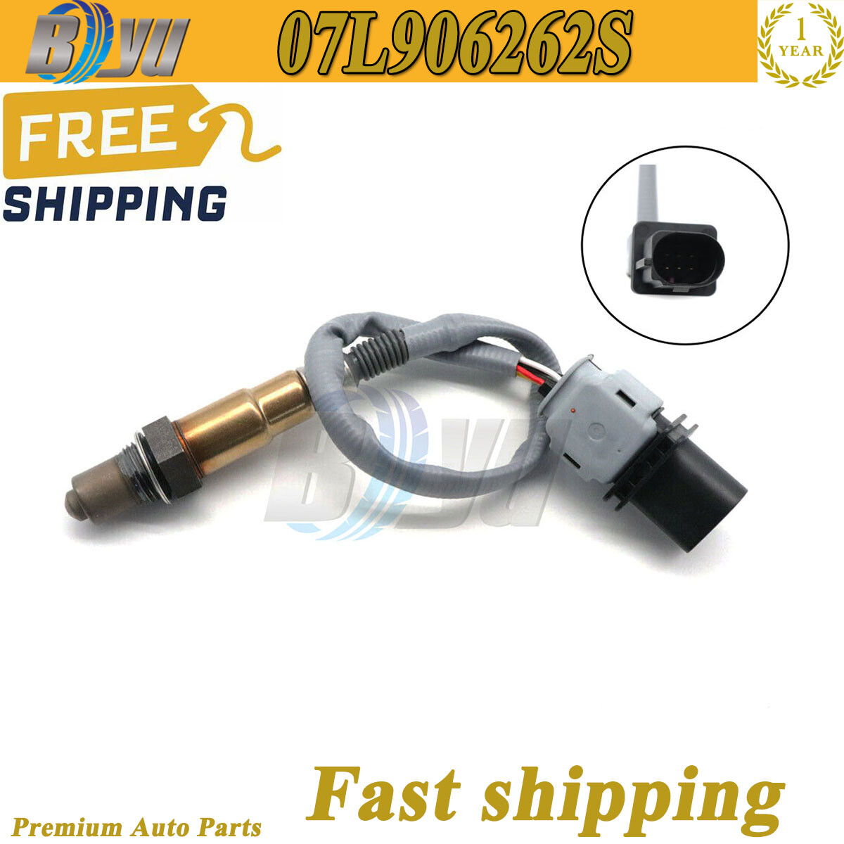 New Upstream O2 Oxygen Sensor For Audi A3 A4 A5 A8 Q7 Q5 Volkswagen ...