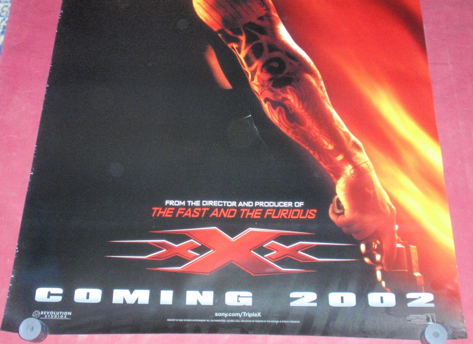 XXX Triple X Movie Poster 27x40 D/S Vin Diesel Samuel Jackson Asia ...