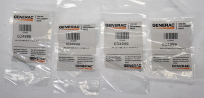 Lot of 4 Generac Cotter Pins 1/8" x 1-1/4" Zinc Plated 0D4999 ...