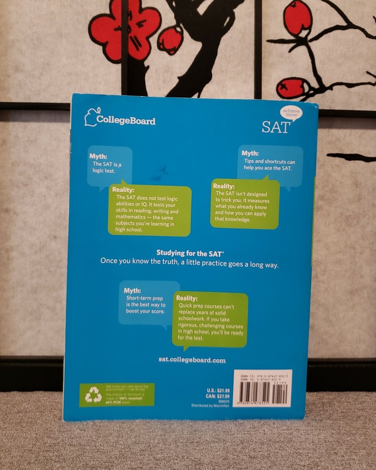 The Official SAT Study Guide by College Board Staff (2009, Trade ...