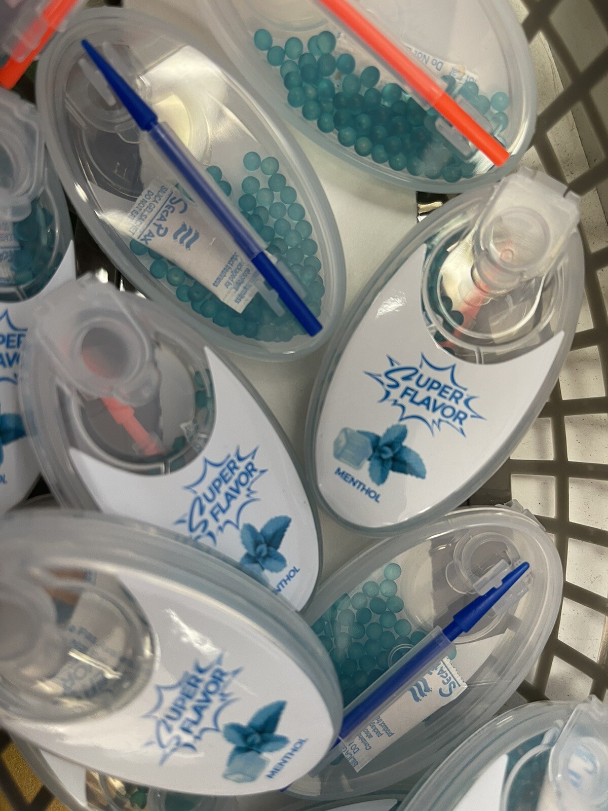 100 Cigarette Balls Menthol Aroma Balls Flavor Balls Crush Ball Burst ...