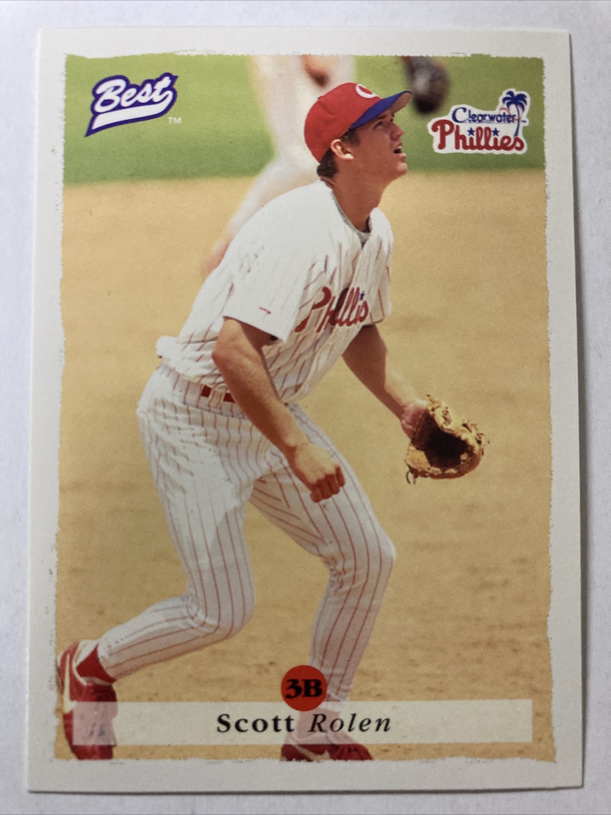 Scott Rolen 1995 BEST Clearwater Phillies Rookie Card #89 (4727) | eBay